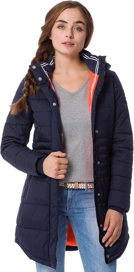 Gaastra Damen Chute Jacke, Blau (Navy F40), 44 (Herstellergröße: XXL ...