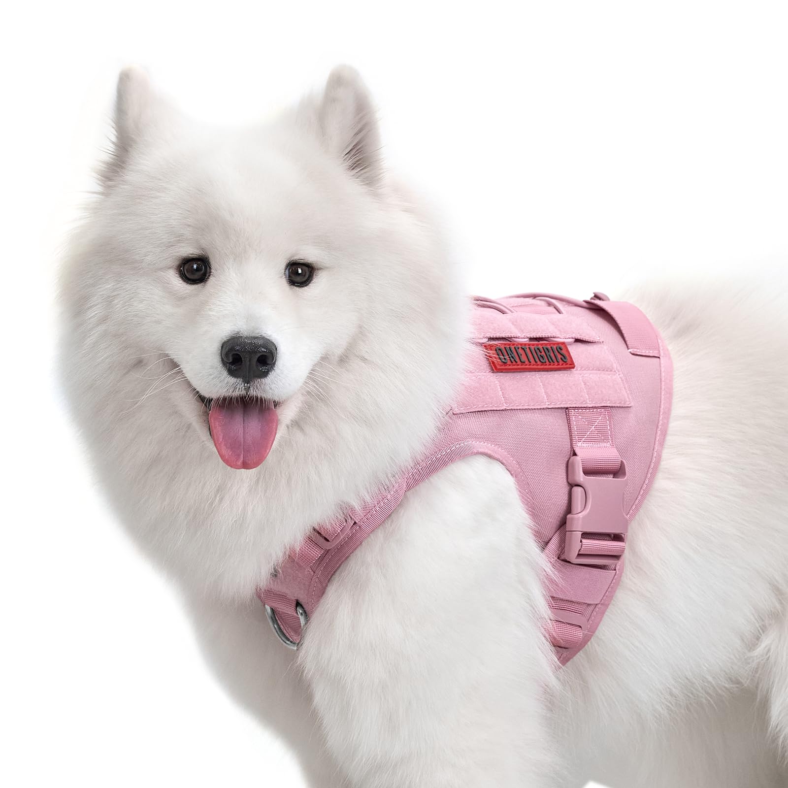 OneTigris Tactical Dog Harness Vest,No-Pull Service Dog Vest with Hook ...