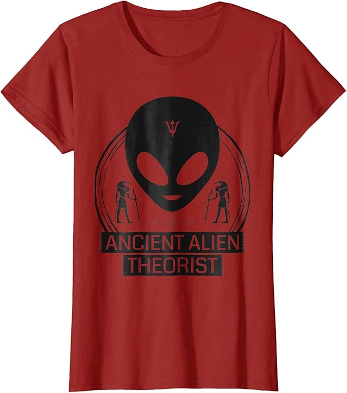 Amazon.com: Ancient Alien Theorist - Alien UFO Conspiracy T-Shirt: Clothing