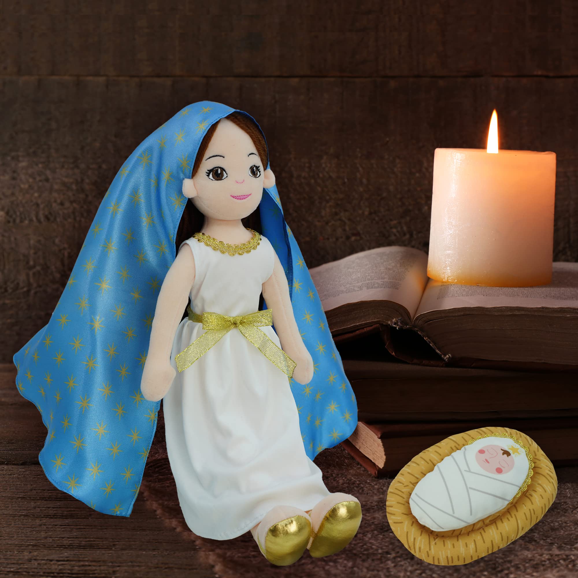 Mua June Garden 14" Plush Religious Figure - Blessed Virgin Mary and ...