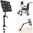 Amazon.com: Mount-It! Tablet Pole Mount | Wheelchair Tablet Mount for ...