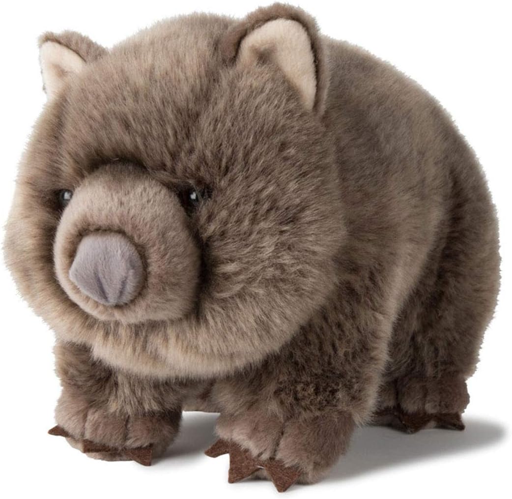 WWF WWF00837 Wombat Plush Realistic Soft Toy 11" Tall: Amazon.co.uk ...