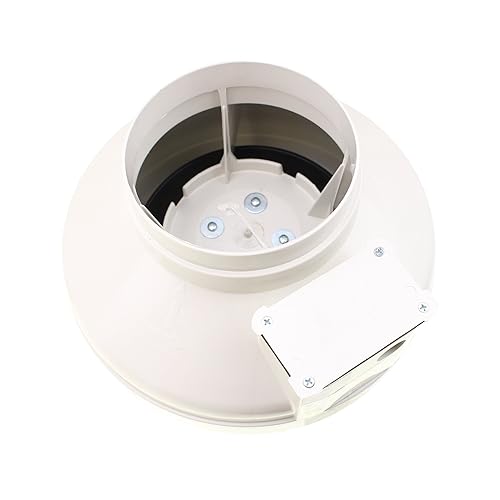 Fantech FR-150 In-Line Centrifugal Duct Fan, 6-Inch , White in Oman ...