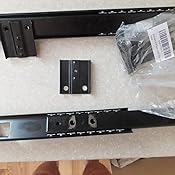 Keyboard Shelf Runners Adjustable Under Desk Computer Slides Steel with ...