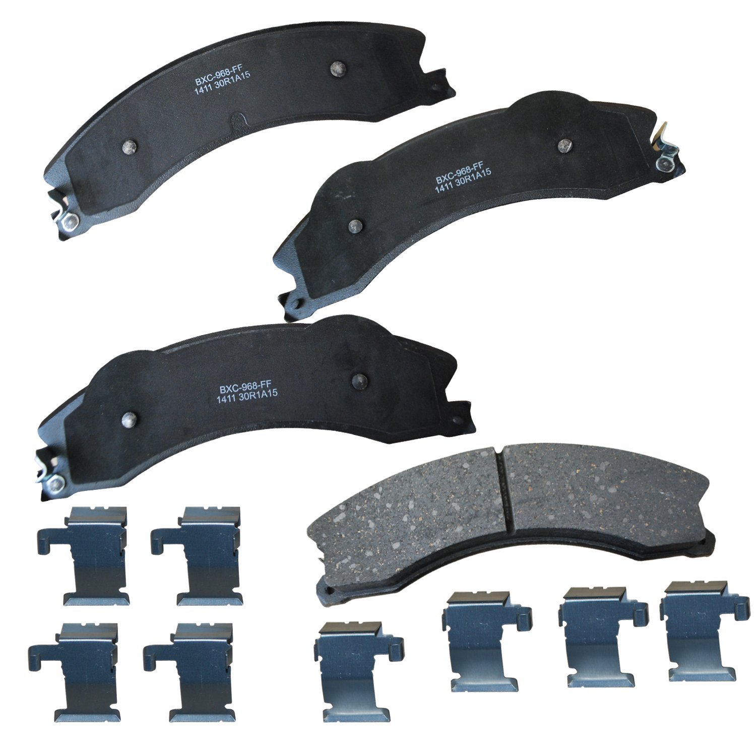 Bendix Premium SBC1411 Ceramic Brake Pads for Select Models Chevrolet ...