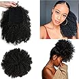 Amazon.com : Afro Puff kinky curly Drawstring Ponytail Extension for ...
