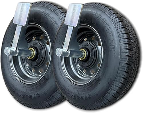 Shipping Container Wheels Bundle, 8-Lug EZY Wheels + Off Road Tires ...