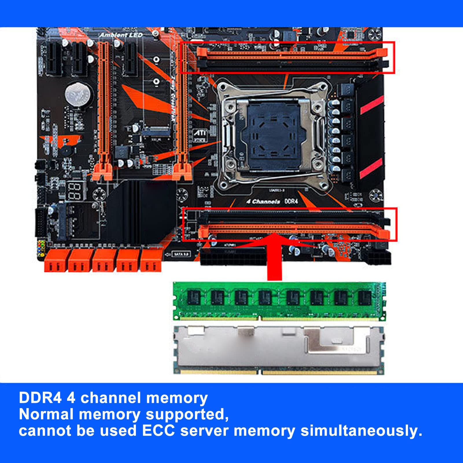 Mua X99 Motherboard CPU Combo, LGA 2011-3 E5 2620 V3 CPU Motherboard ...