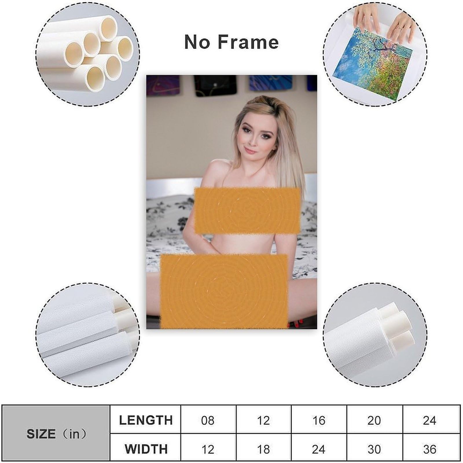 Lexi Lore Beautiful Actor Most Sexy Poster 9 Canvas Print Wall Art ...