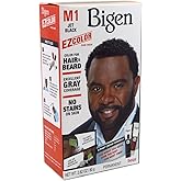 Amazon.com : Bigen EZ Color Hair Color for Men - Jet Black Kit M1 1 ...