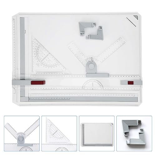 Metric Portable Drafting Table, Drawing Board Drafting Tools Set A3 ...