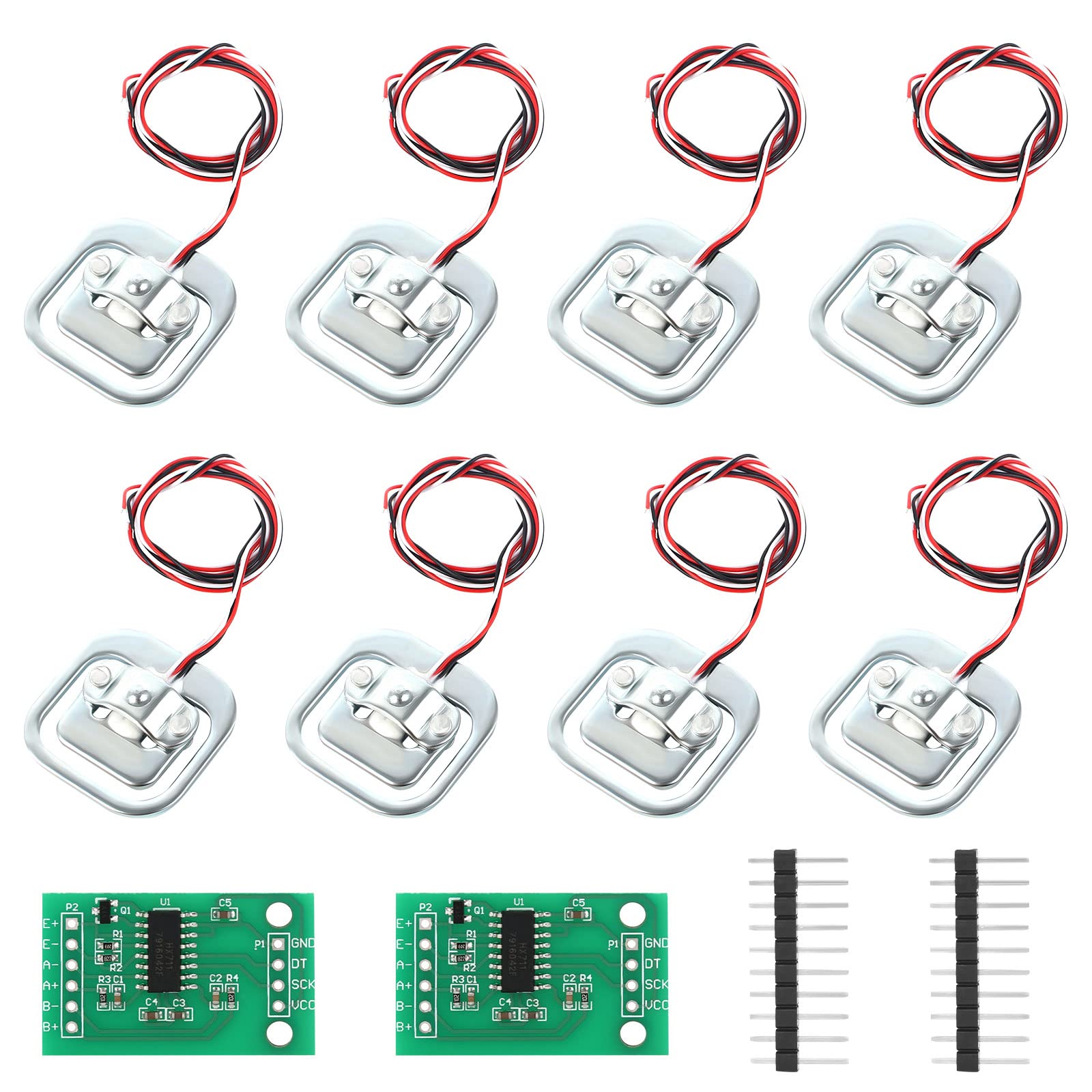 Mua 8 Pieces Body Load Cell, Steel Alloy Weight Strain Sensor with 2 ...