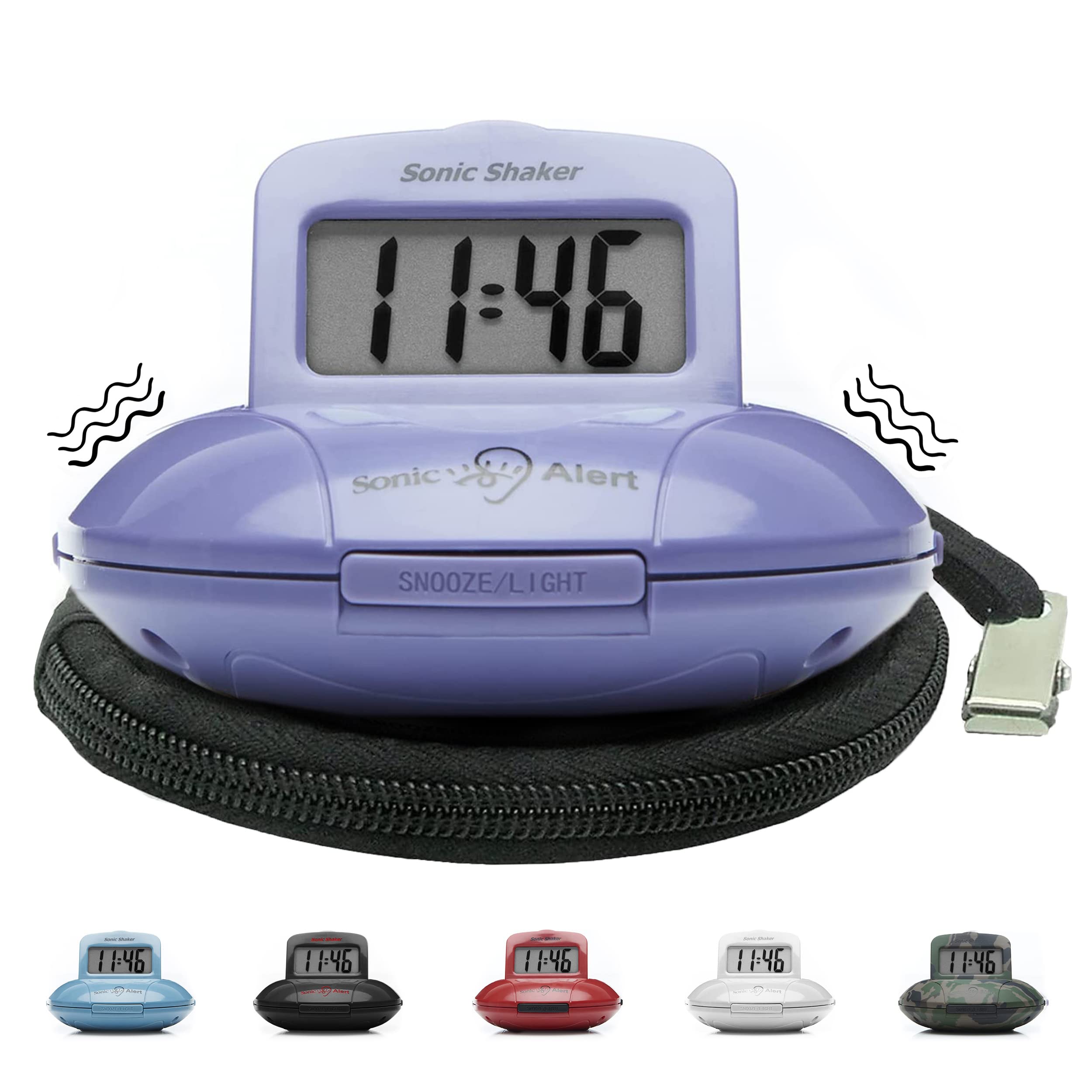 Mua Sonic Alert Digital Alarm Clock - Small Travel Alarm Clock for ...