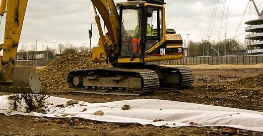 Non Woven Don & Low Lowtrak 100 Terram Geotextile Membrane 2.25m x 100m ...