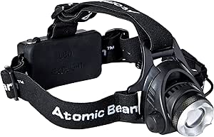 Amazon.com : Atomic Beam Headlight Original by BulbHead, Adjustable LED ...