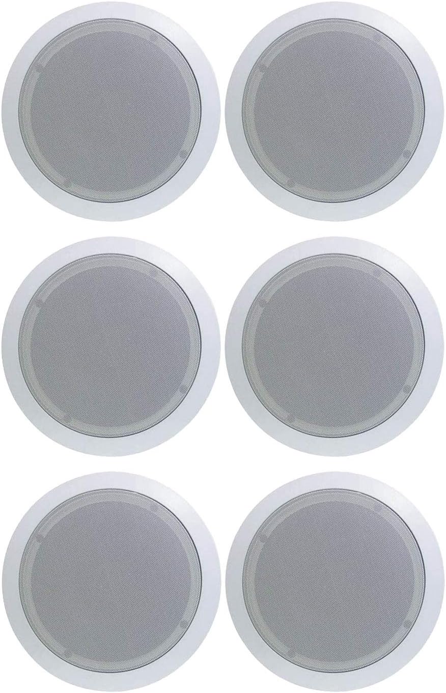 Amazon.com: Pyle 8 Inch 2 Way in Wall Ceiling Home Speakers System ...