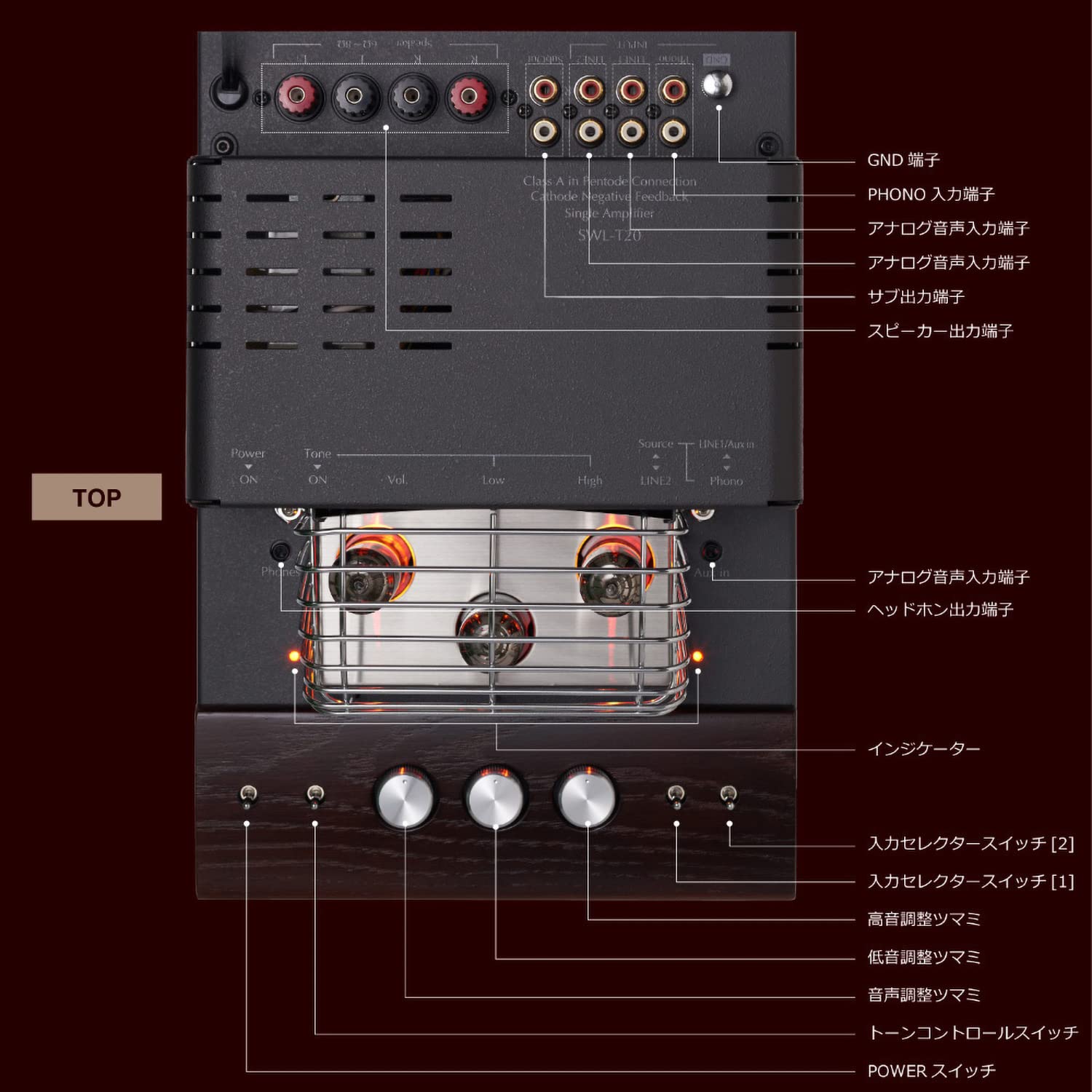 Mua SOUNDWARRIOR SWL-T20SET1-SD 2-WAY Speaker Set with Vacuum Tube ...