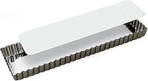 Amazon.com: Gobel Rectangular Tart Pan - 4 × 14: Rectangle Tart Pan ...