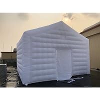 Amazon.com : Large White Inflatable Cube Wedding Tent Square Gazebo ...