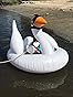 Amazon.com: Intex Mega Swan, Inflatable Island, 76.5" X 60" X 58": Toys ...