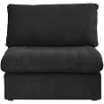 Amazon.com: Down Filled Middle Seat,Cloud Modular Sectional Sofa ...