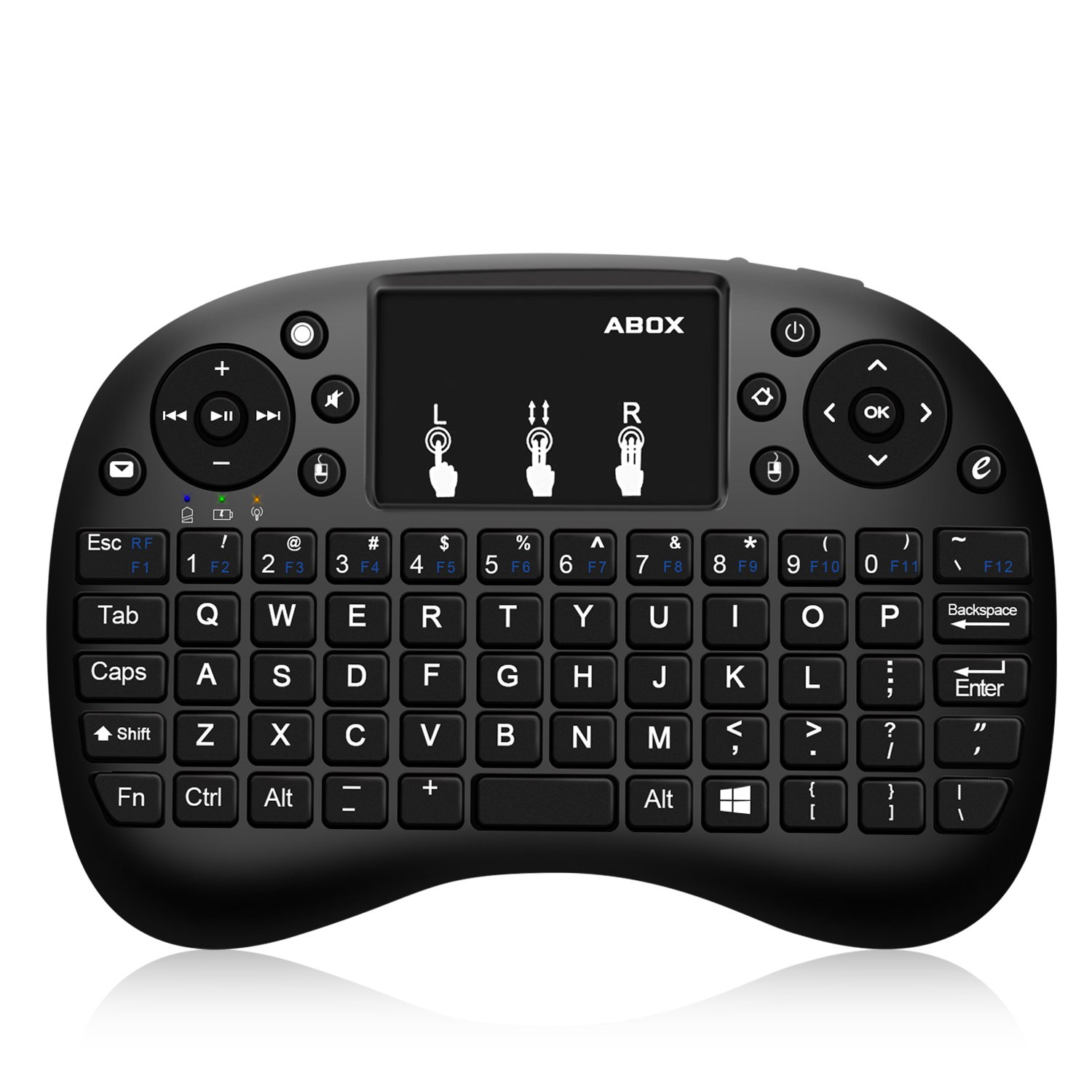 Mini Keyboard, ABOX i9 2.4GHz Multi-media Wireless Handheld Mini ...