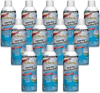 Amazon.com: PACK OF 12 - Chases Home Value Disinfectant Spray, Linen, 6 ...