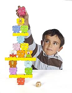 Amazon.com: Blue Orange Games Zimbbos Award Winning Wooden Skill ...