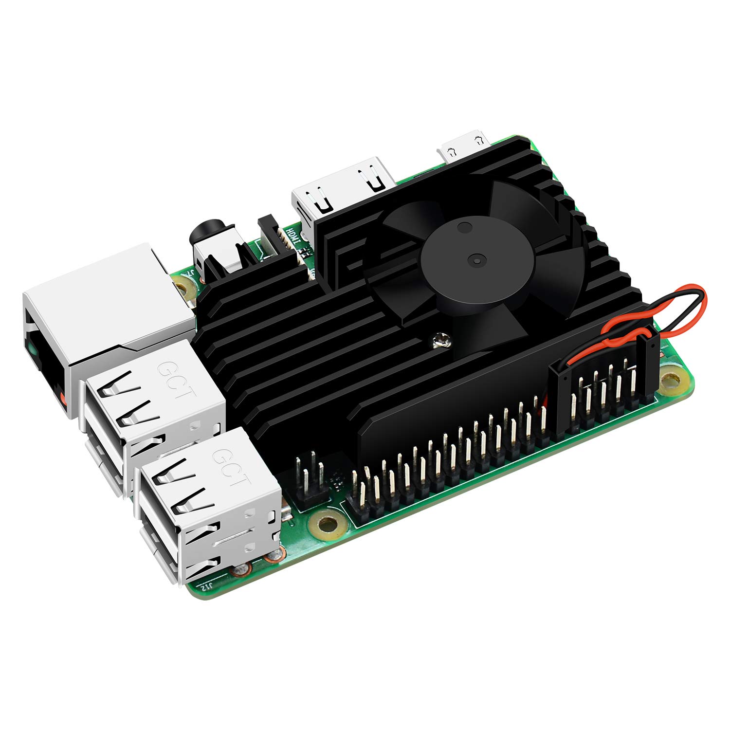 Mua GeeekPi Fan Heasink Raspberry Pi 4, Pi Aluminum Heatsink Cooling ...