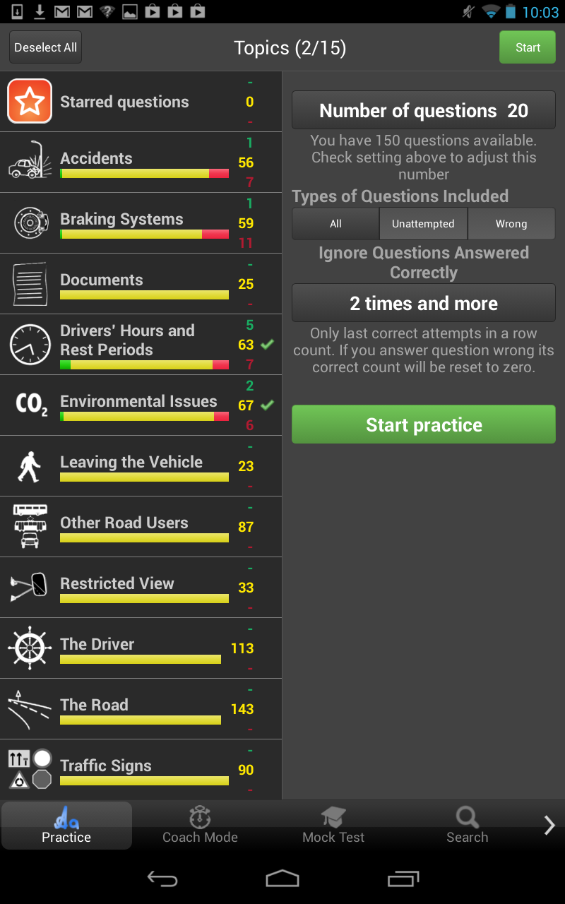 LGV Theory Test And Hazard Perception Amazon fr Appstore For Android