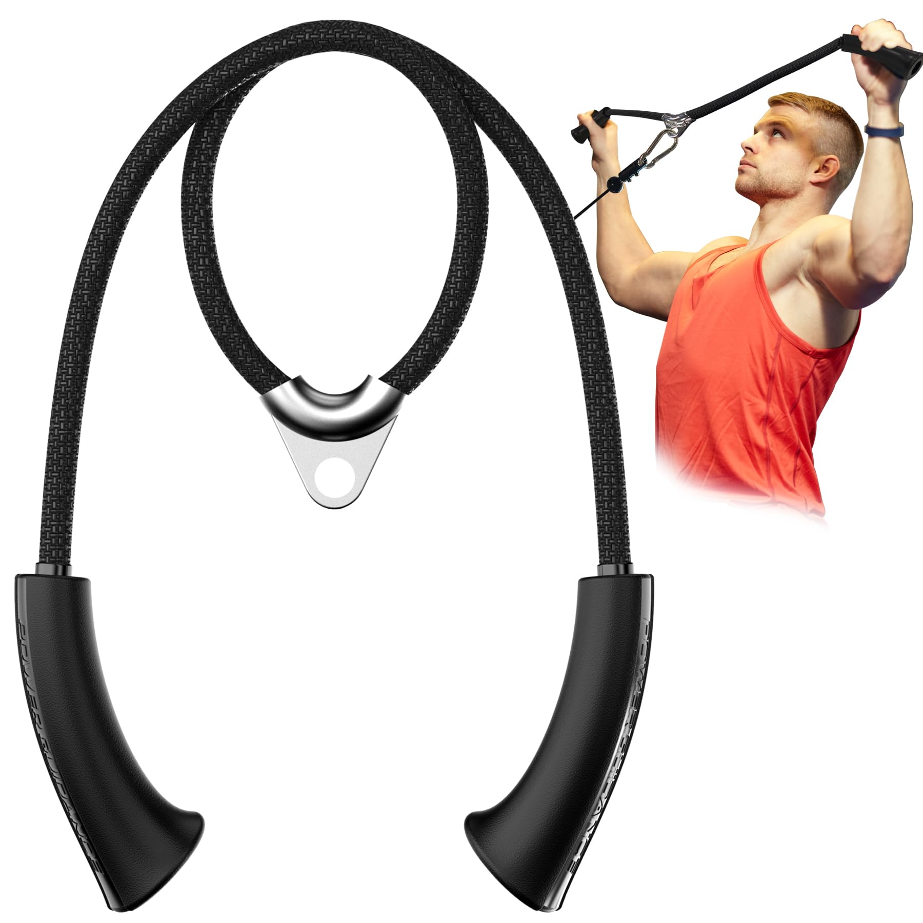 Mua POWER GUIDANCE LAT Pull Down Attachment Tricep Rope Pull Down ...