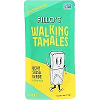 Amazon.com: FILLOS Bean Salsa Verde Walking Tamales, 4 OZ