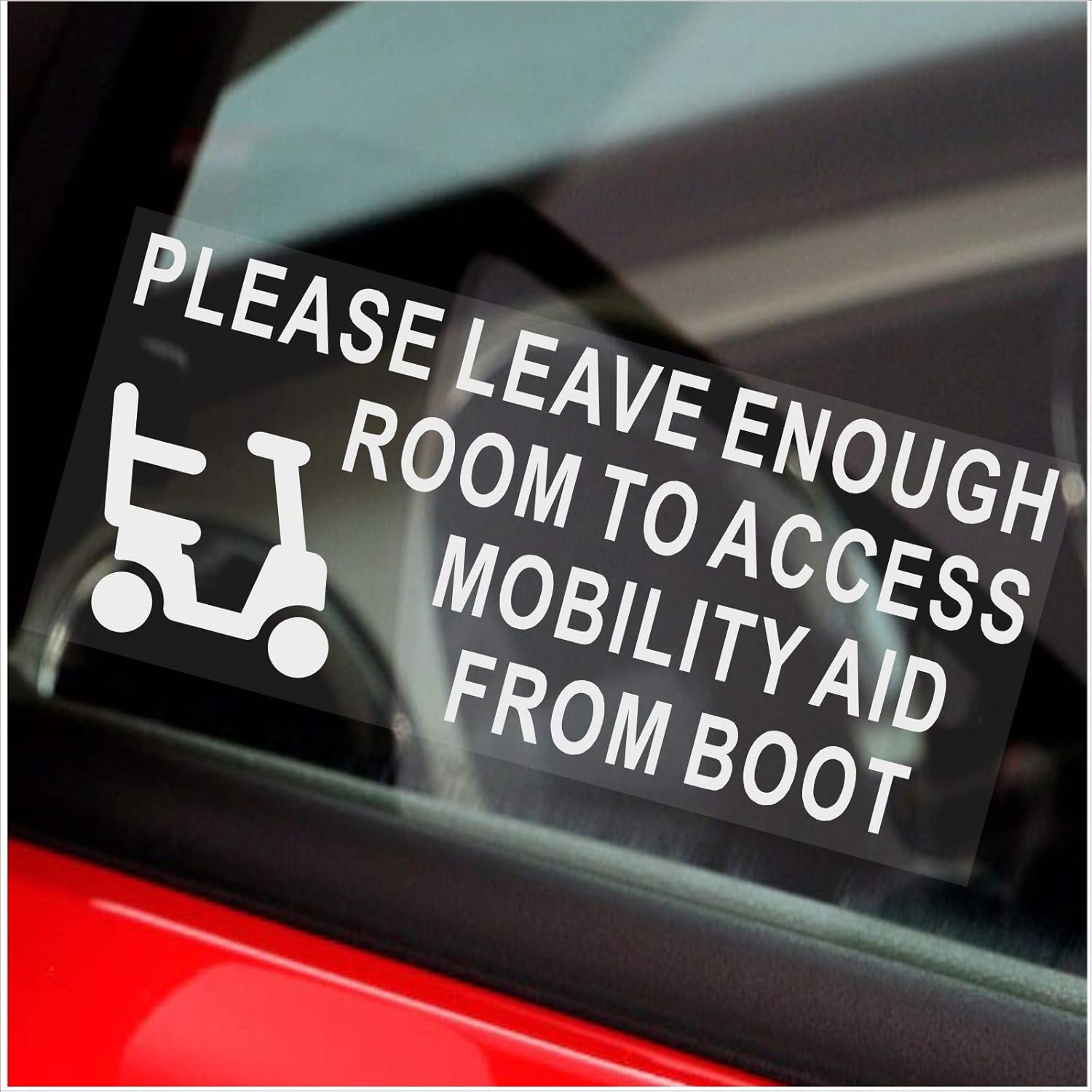 Platinum Place 1 x Please Allow Enough Room to Access my MOBILITY AID ...