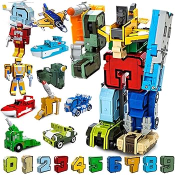 Amazon.com: miYou Alphabet Robot Toys Set for Kids ABC Learning for ...