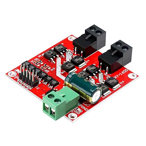 DROK DC Motor Driver, L298 Dual H Bridge Motor Speed Controller DC 6.5V ...