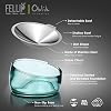 Felli Oblik Elevated Cat Food Bowls 304 Stainless Steel Removable Flat ...