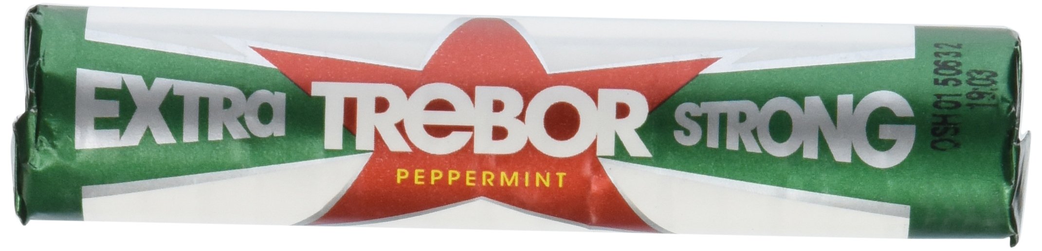 Amazon.com : Trebor Extra Strong Spearmint Roll (Pack of 20) : Grocery ...