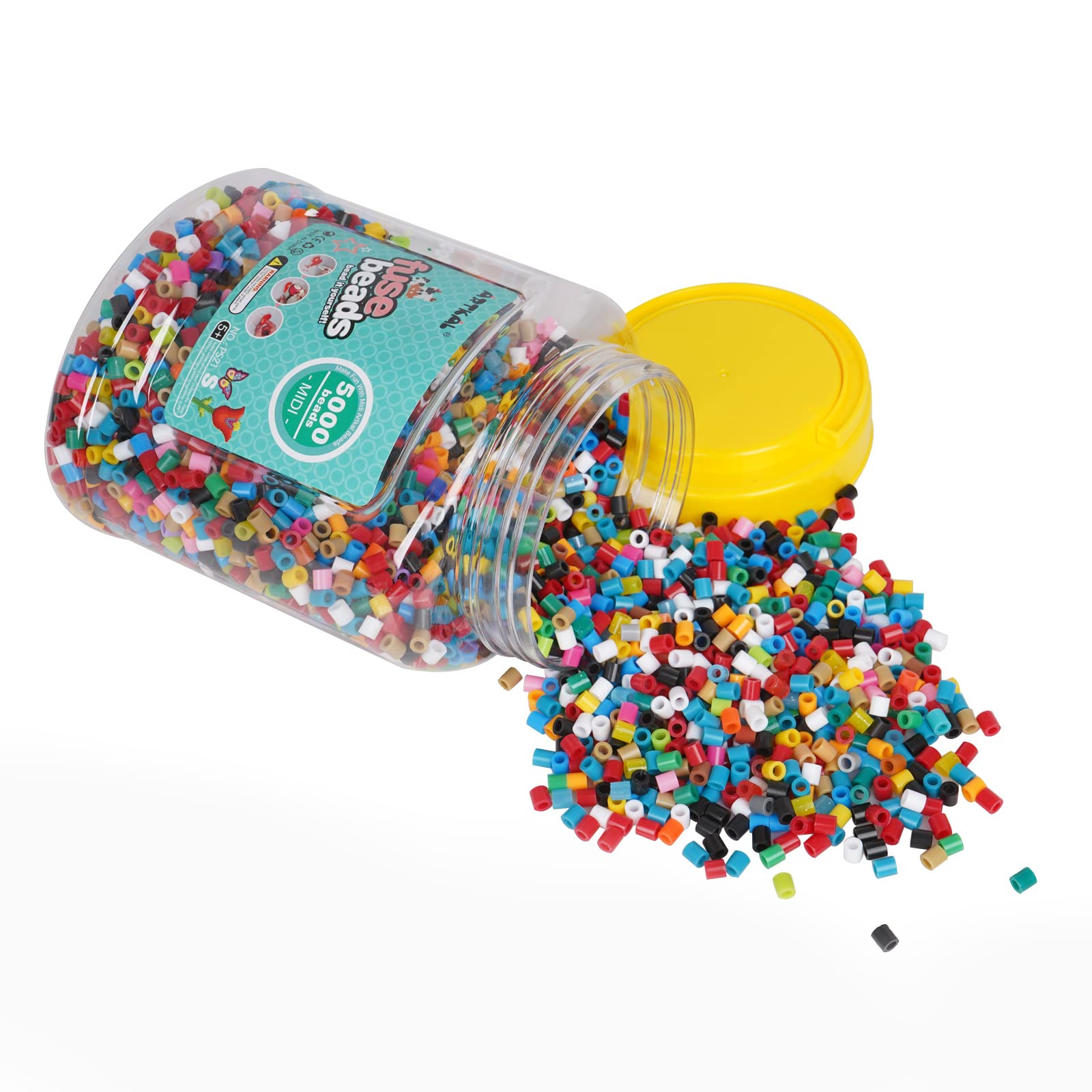 Mua Fuse Beads 5,000pcs 20 Colors Melty Beads 5mm Iron Beads Compatible ...