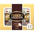 Amazon.com: Ferrero Rocher, 12 Count, Premium Gourmet Assorted Hazelnut ...