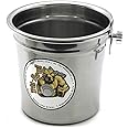 Pet Supplies : Pit-Bowl Stainless Steel Bolt-ON, Dog Crate Water Bowl ...