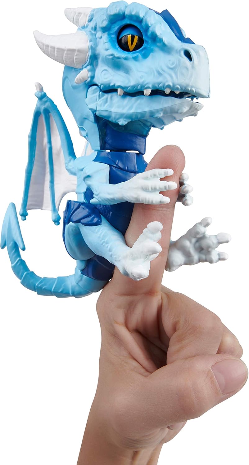 WowWee Fingerlings Untamed Dragon – Series 1 – Freezer (White) - BigaMart