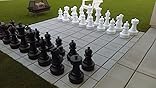 MegaChess Giant Oversized Premium Chess Pieces Complete Set with 25 ...