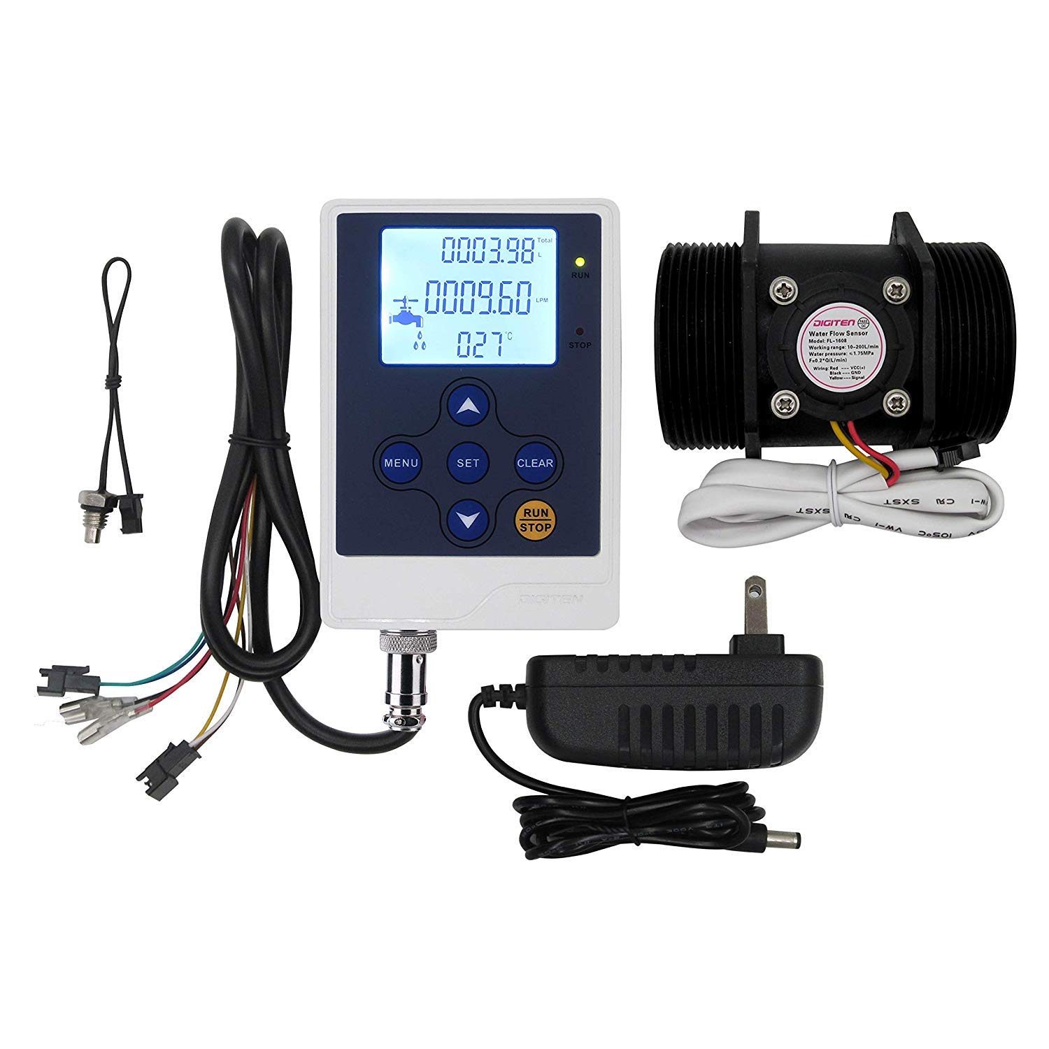 Mua DIGITEN LCD Display Water Flow Control Meter Liquid Quantitative ...
