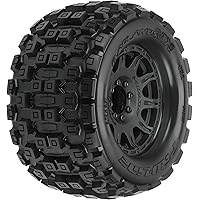 Amazon.com: Pro-line Racing 1/8 Trencher X F/R 3.8" MT Tires Mounted ...