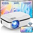 Amazon.com: DBPOWER WiFi Mini Projector, 8500L WiFi Projector 1080P ...