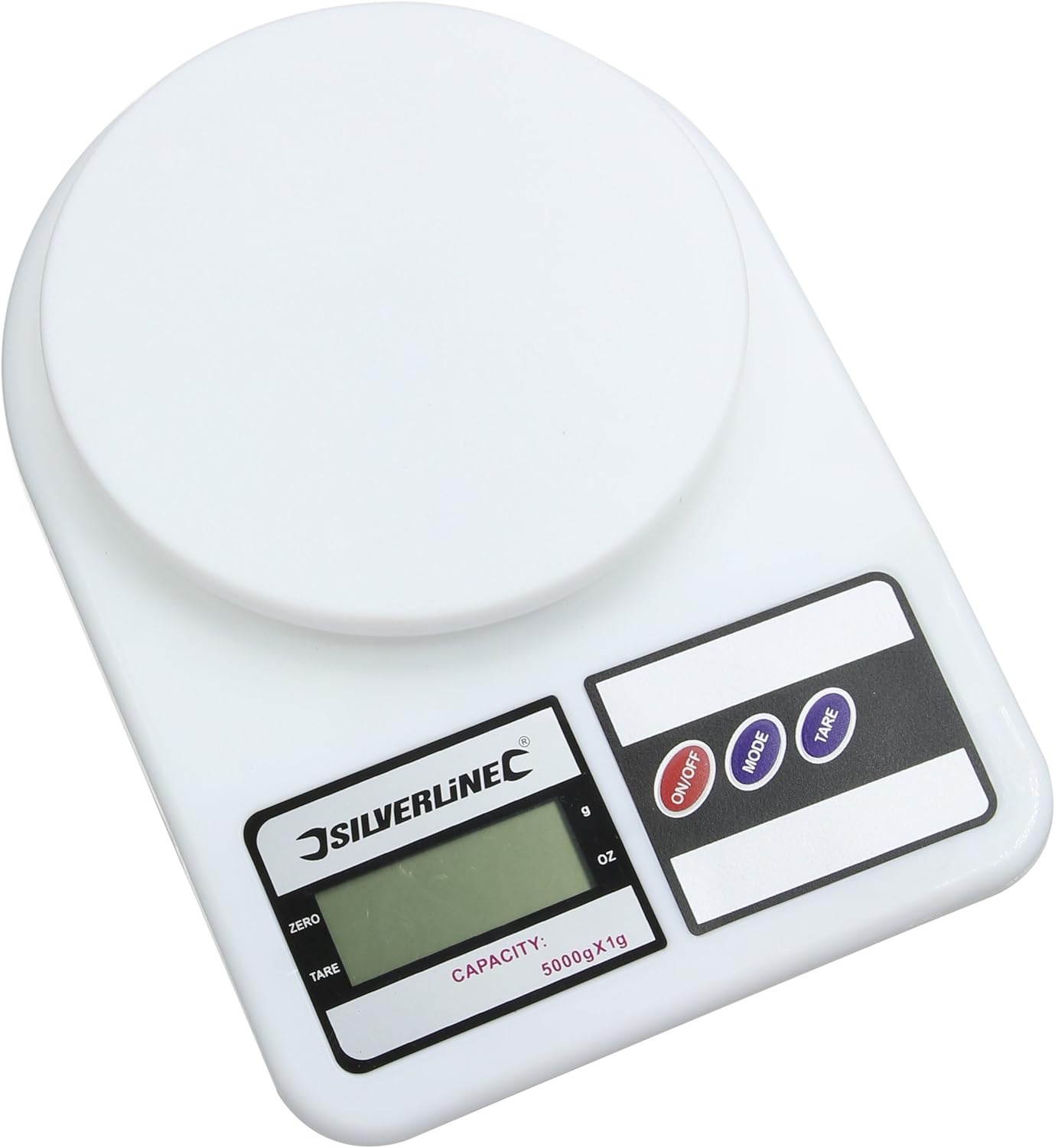 Silverline 651052 Digital Scales 5kg (11lbs): Amazon.co.uk: DIY & Tools