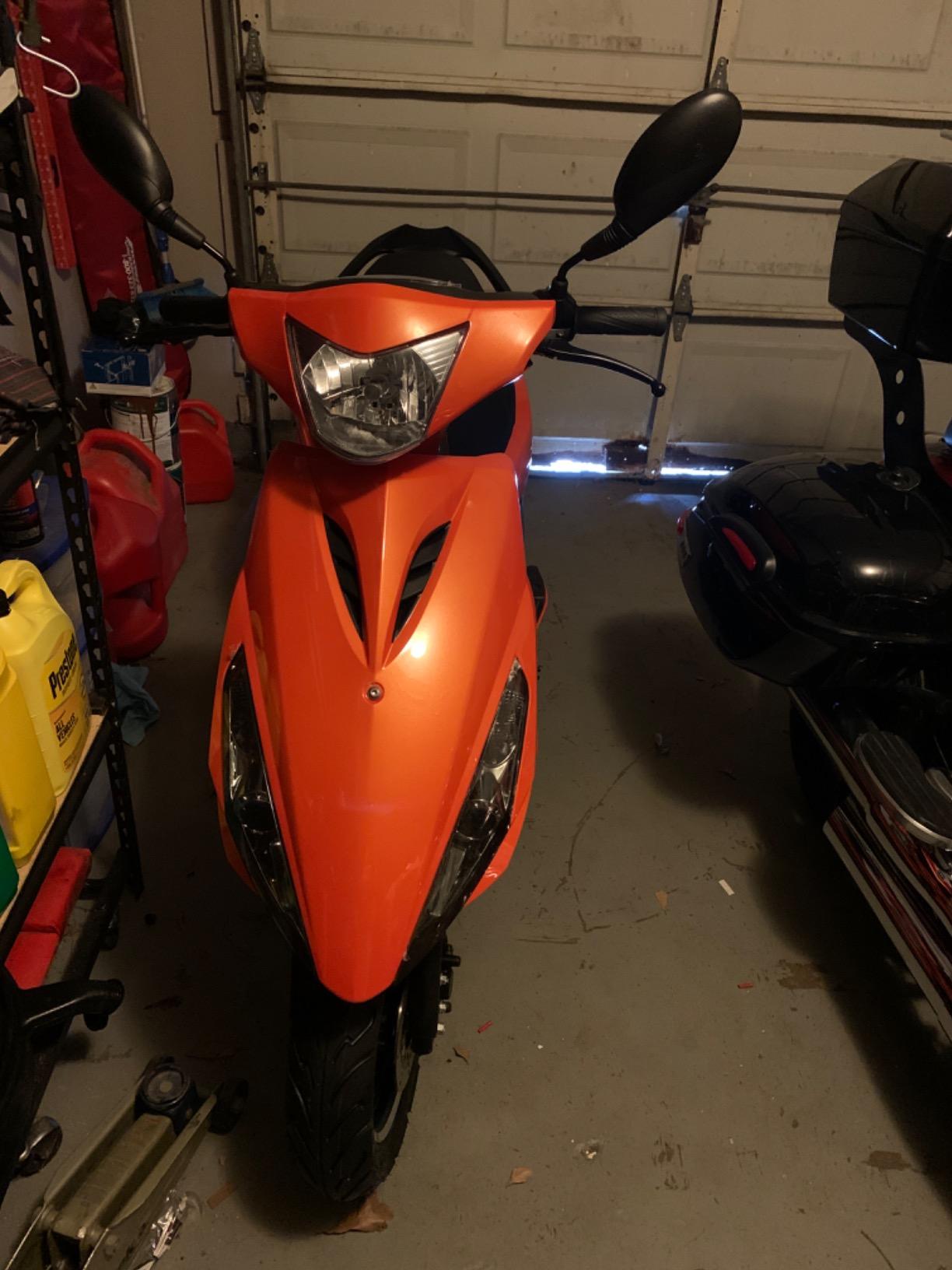 $41/mo - Finance X-PRO Bali Moped Scooter Street Scooter Gas Moped ...