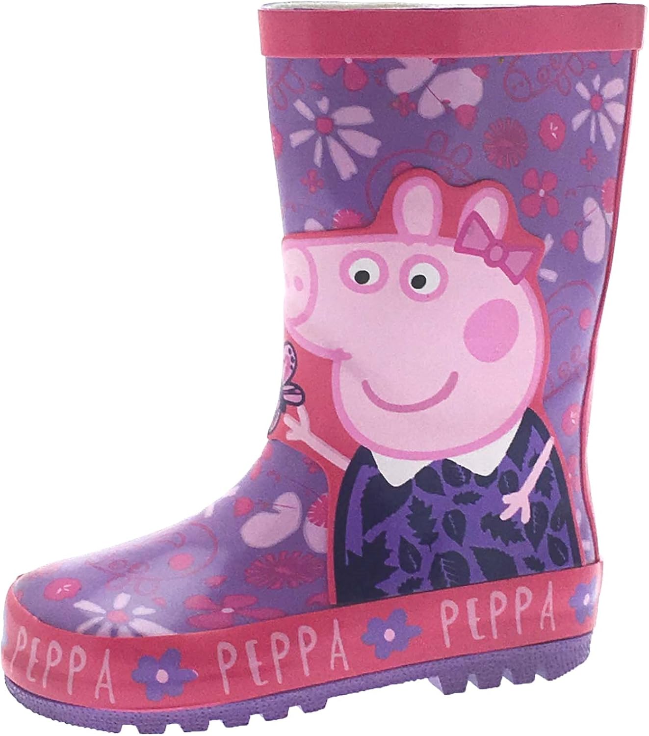Peppa Pig Pink Wellies - Wellington Boots (UK child 8): Amazon.co.uk ...