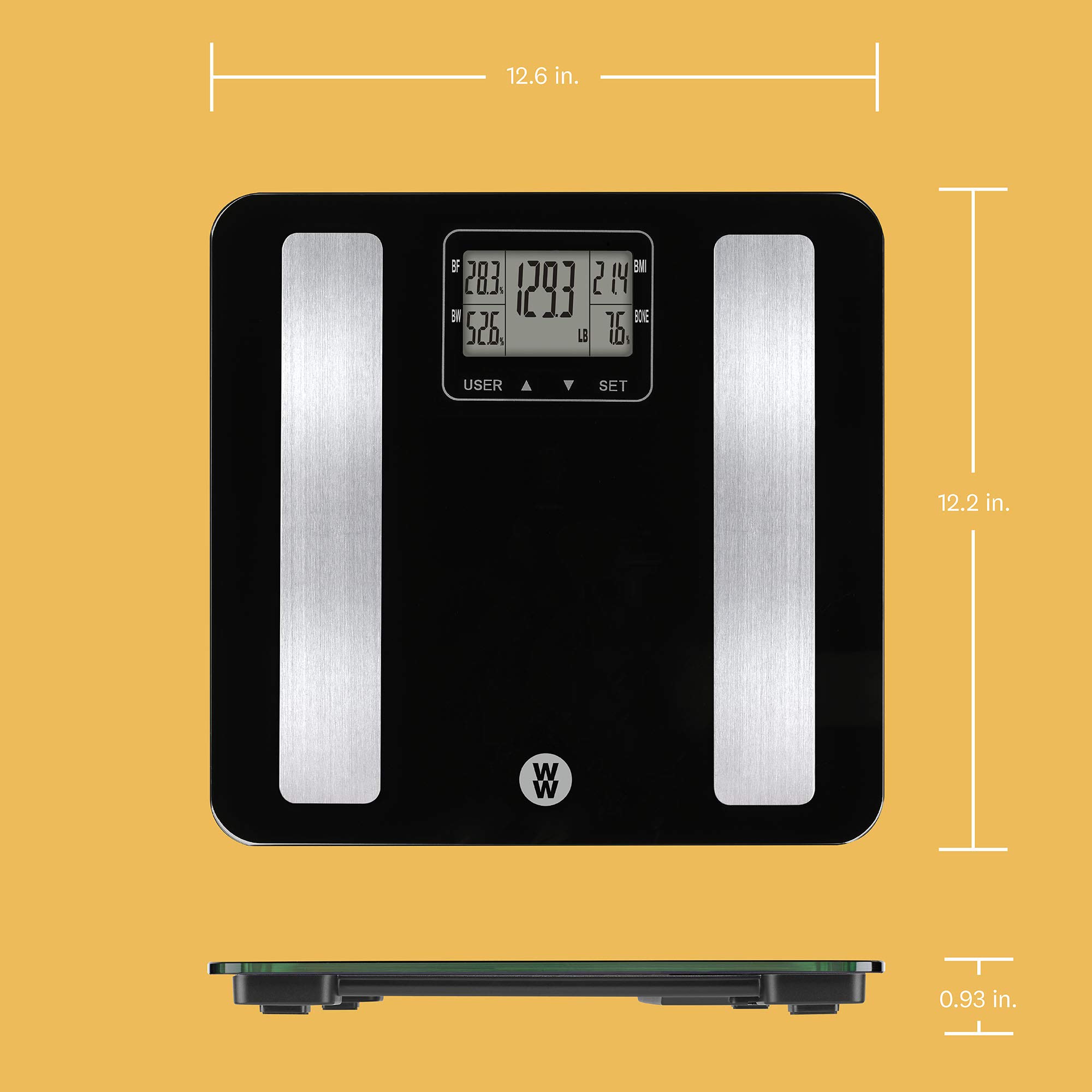 Mua Weight Watchers Scales by Conair BathroomScale for Body Weight ...