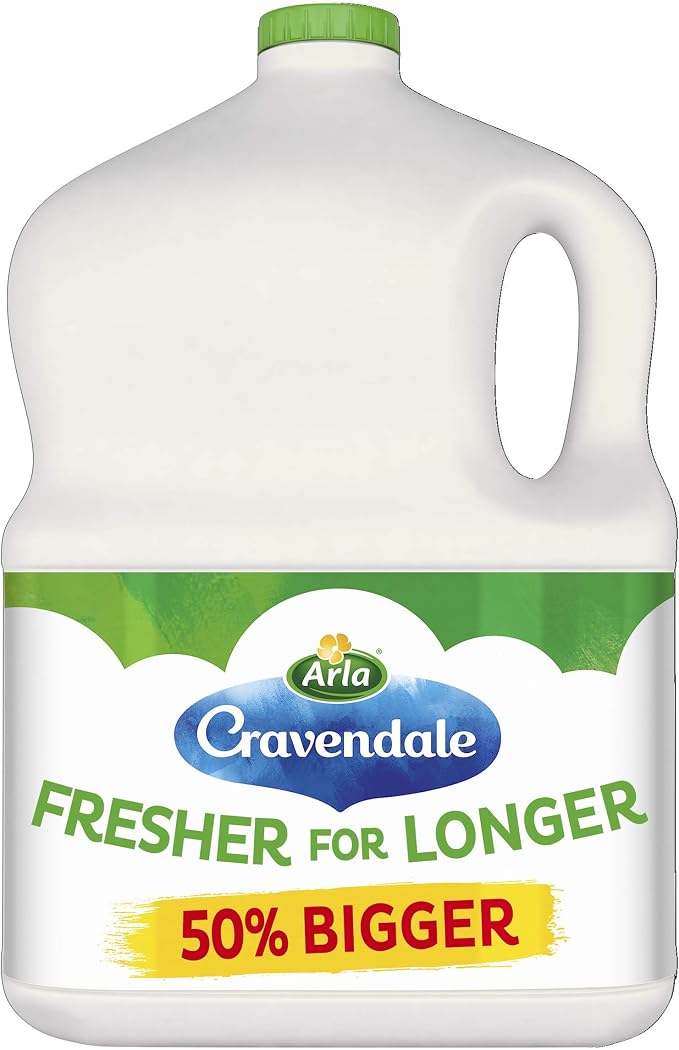 Cravendale Arla Semi Skimmed Milk, 3L: Amazon.co.uk: Grocery